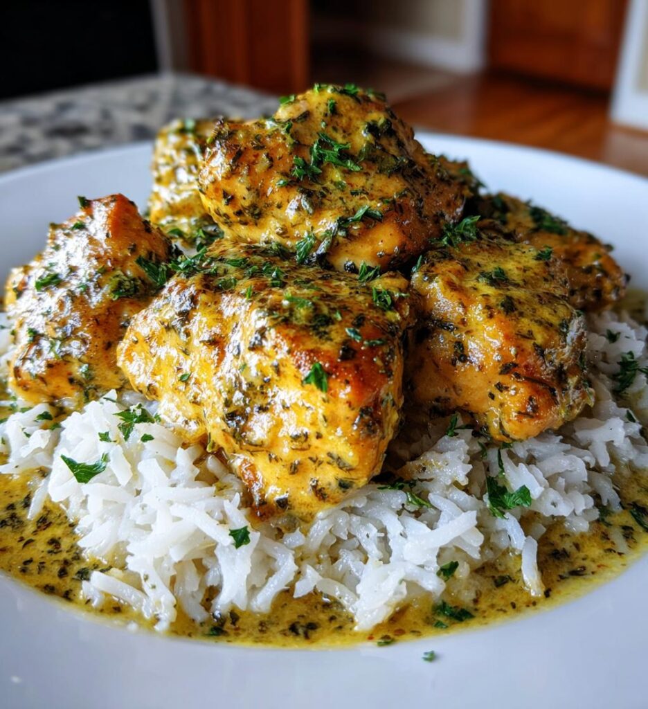 Creamy Herb Chicken Basmati Rice Recipe in Just 30 Minutes – gonrecipe